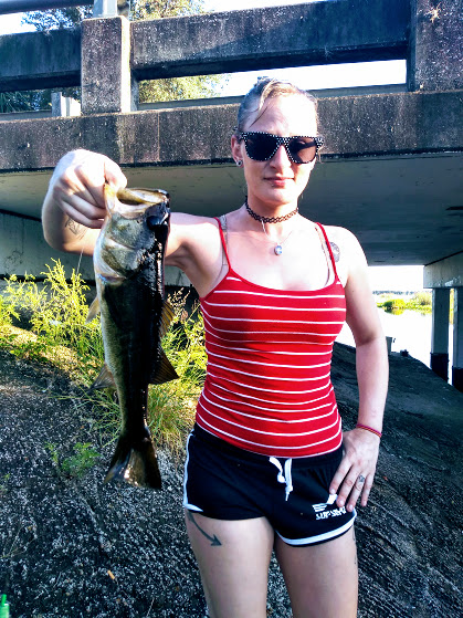 Fishing in a central Florida swamp. | Lucky Otters Haven